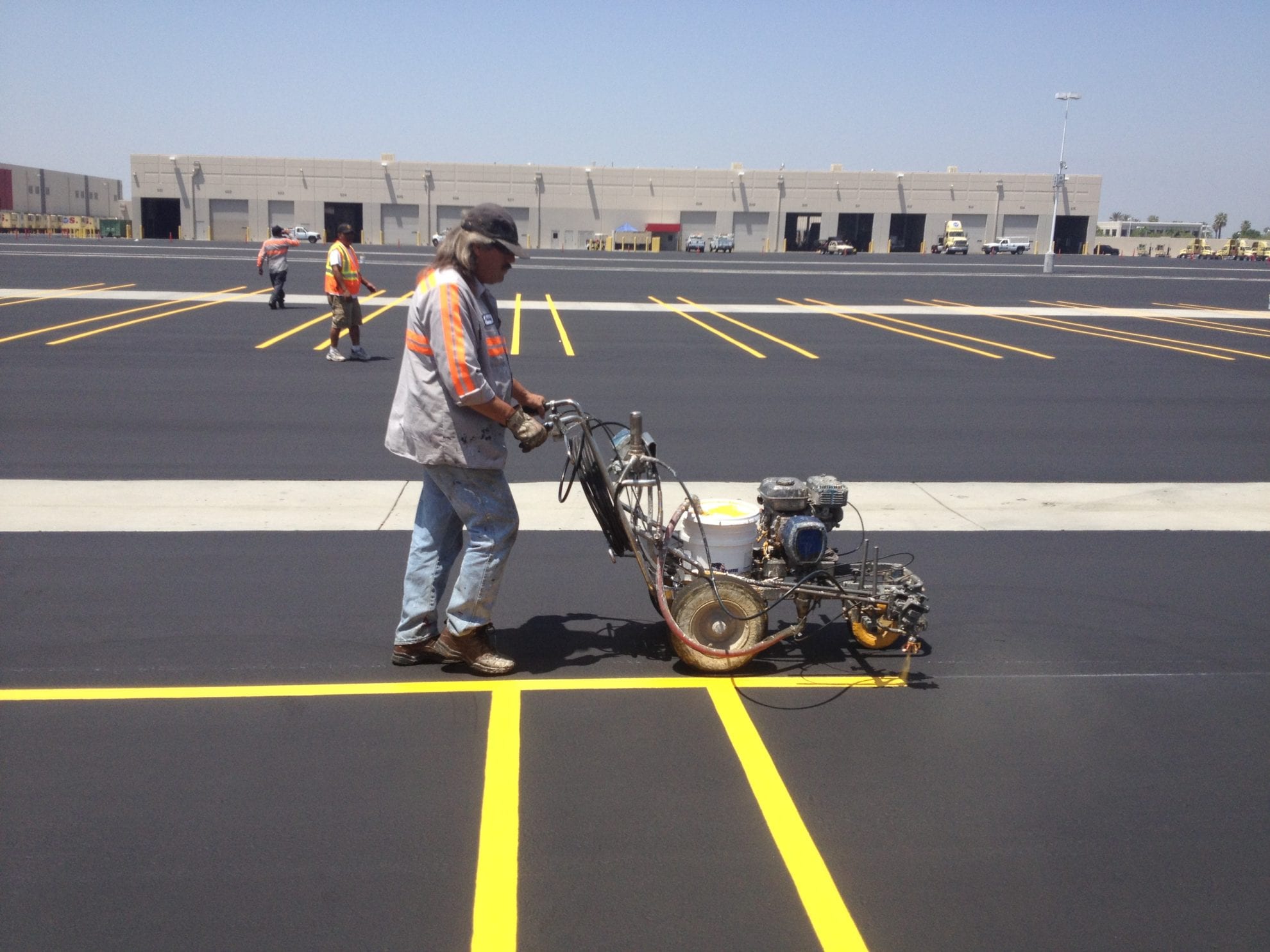 Striping & Signage | IPS | International Paving Services, Inc