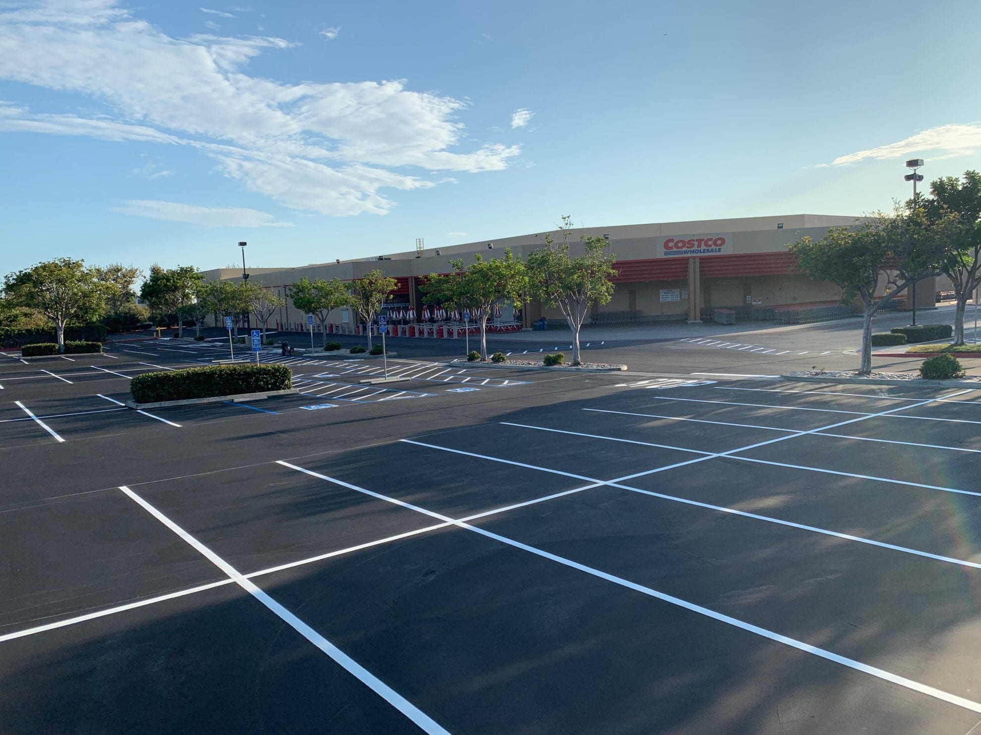 Striping & Signage | IPS | International Paving Services, Inc