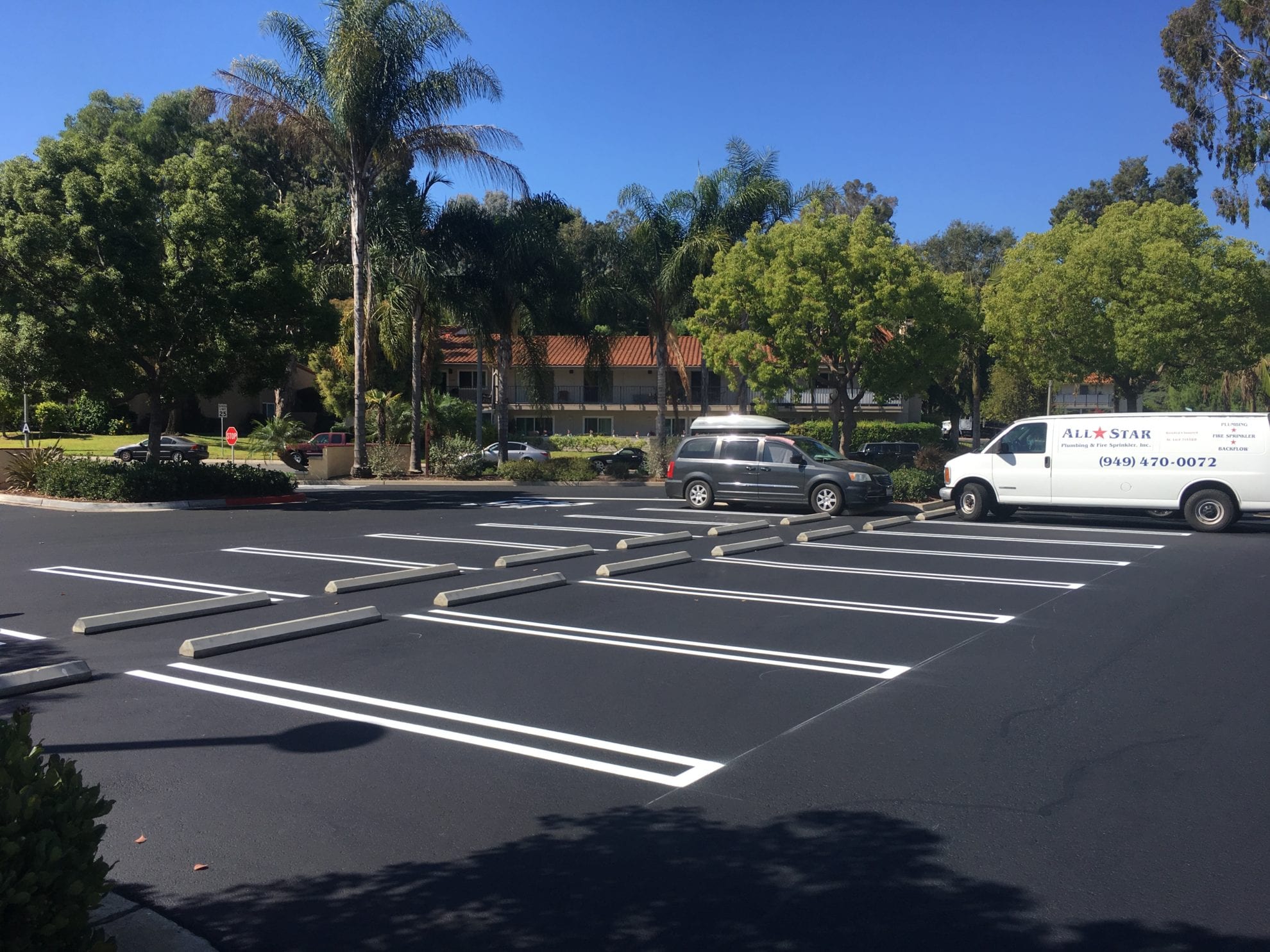 Striping & Signage | IPS | International Paving Services, Inc